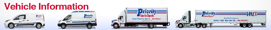 Vehicle Information - Priority Courier Experts / VANEX