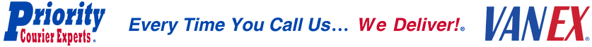 Priority Courier Experts / VANEX - Courier On Demand Delivery for ...